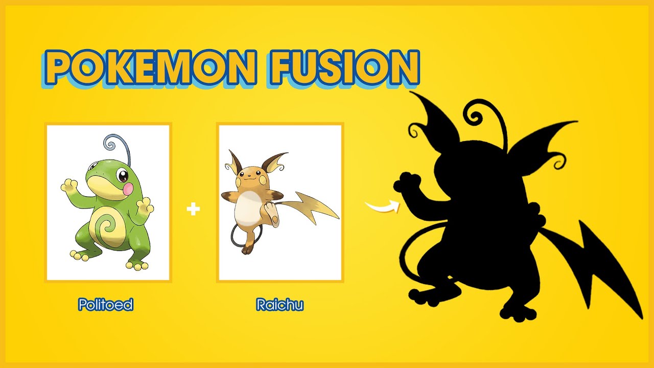 Pokemon Fusion | Politoed + Raichu | pokemon infinite fusion - YouTube