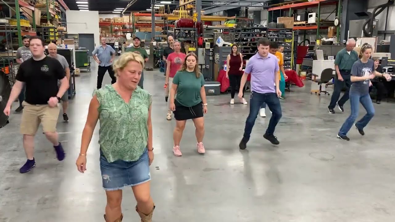 Church Clap Line Dance at VTI - YouTube