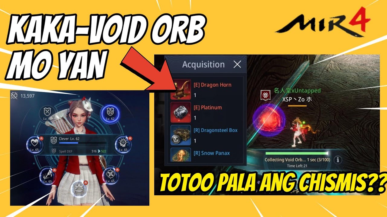 Kaka-Void Orb mo yan! | MIR4 Void Orb Benefits - YouTube