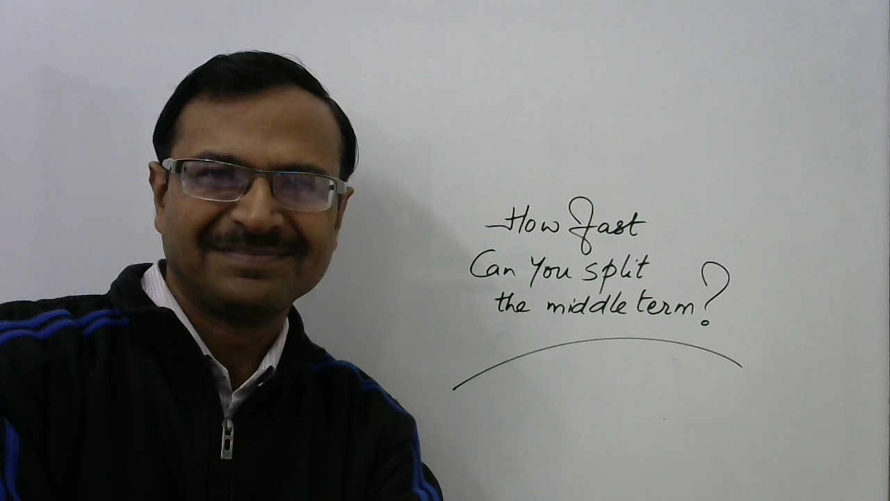 Split the Middle Term - Practice Session 1 - YouTube