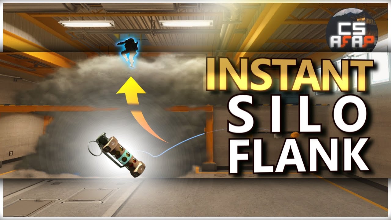 INSTANT LOBBY SMOKE to FLANK SILO on NUKE | CS2 afap - YouTube