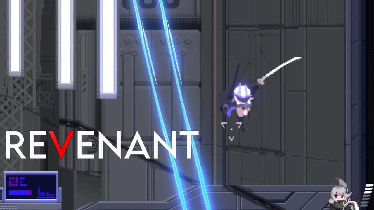 復讐が目的の少女が敵を打ちまくる2Dアクションゲームが面白い【REVENANT】 - YouTube