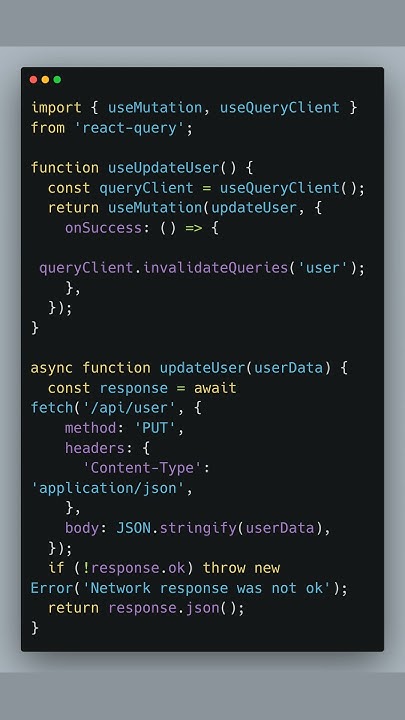 Master React Hooks & TanStack Query #webdev - YouTube