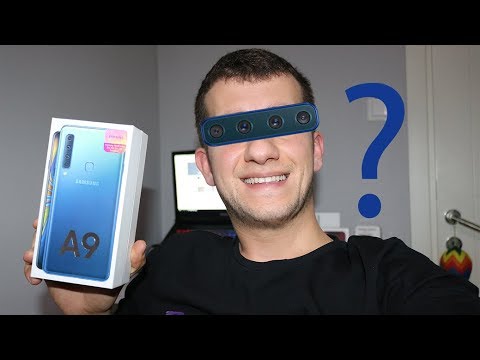 İSTERSE 100 KAMERA OLSUN | Samsung Galaxy A9 (2018) İnceleme