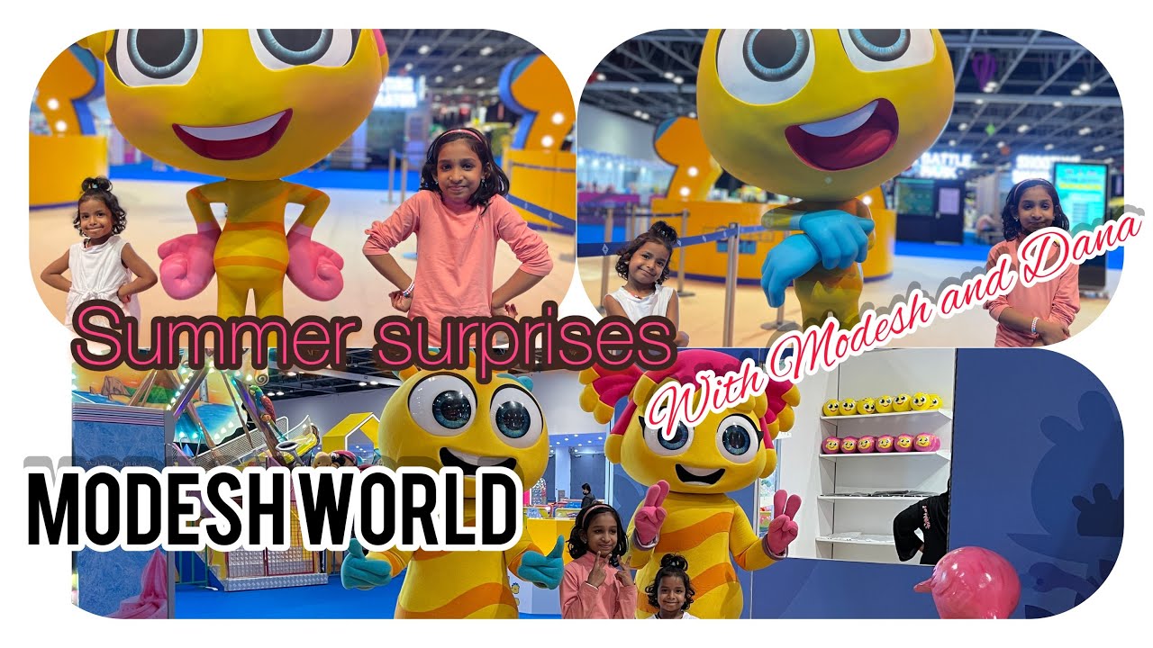 A fun day in Modesh world/#Dubai /#Modesh world experience/#summer ...
