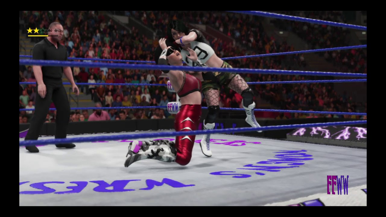 WWE 2K19 CAW match: Michelle Arrow vs. Rachel Rage - YouTube