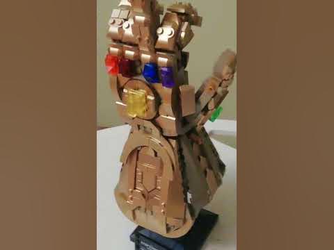 моя лего перчатка бесконечности из лего - YouTube