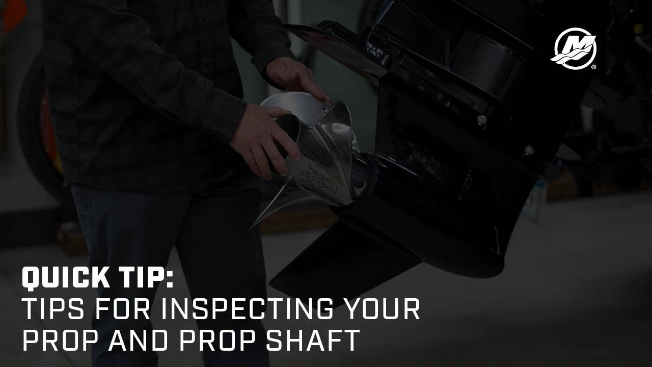 Quick Tip: Inspecting Your Prop and Prop Shaft - YouTube