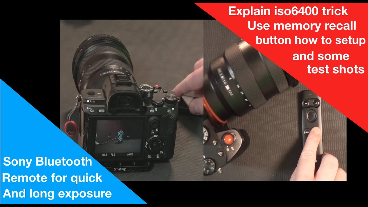 Using sony bluetooth remote for quick long exposure (iso 6400 trick ...