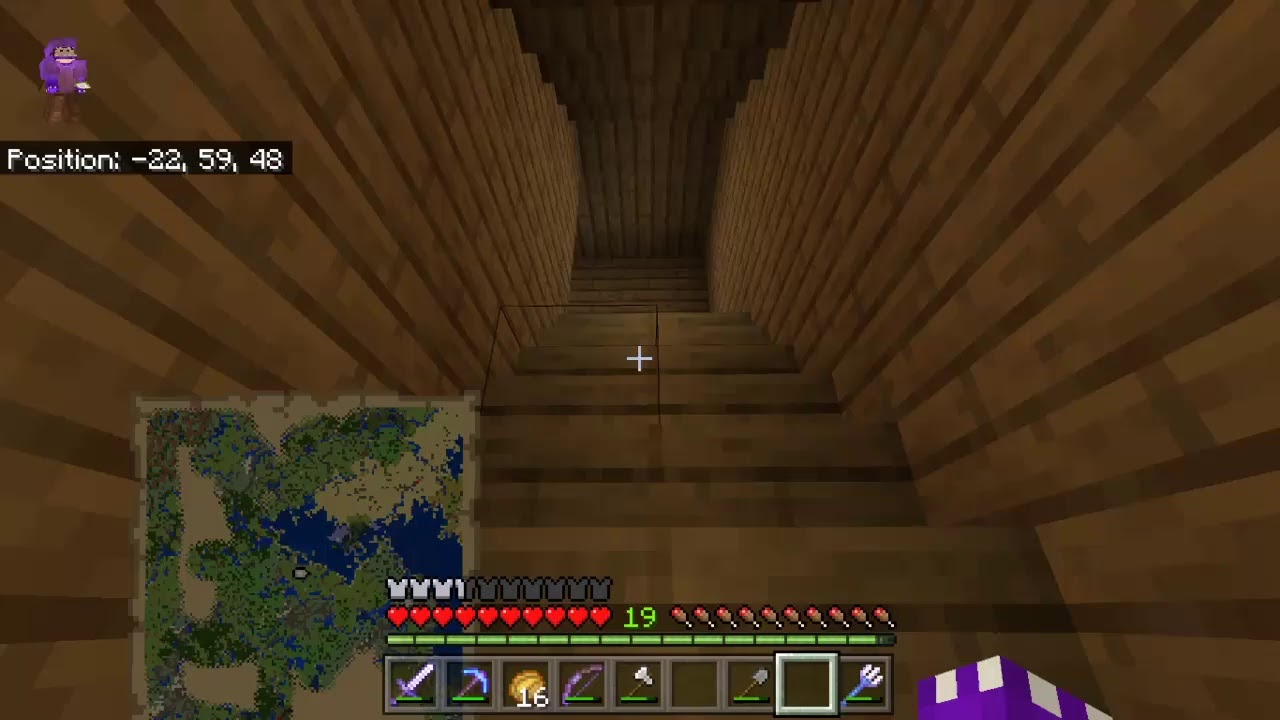 Creating storage In HD minecraft - YouTube