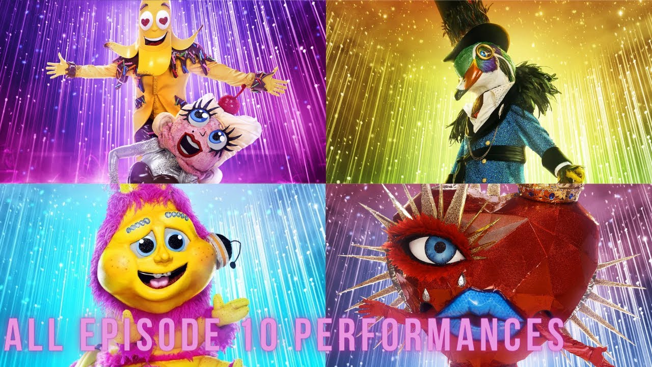 All Episode 10 Performances (Group B Semi-Finals) | The Masked Singer ...