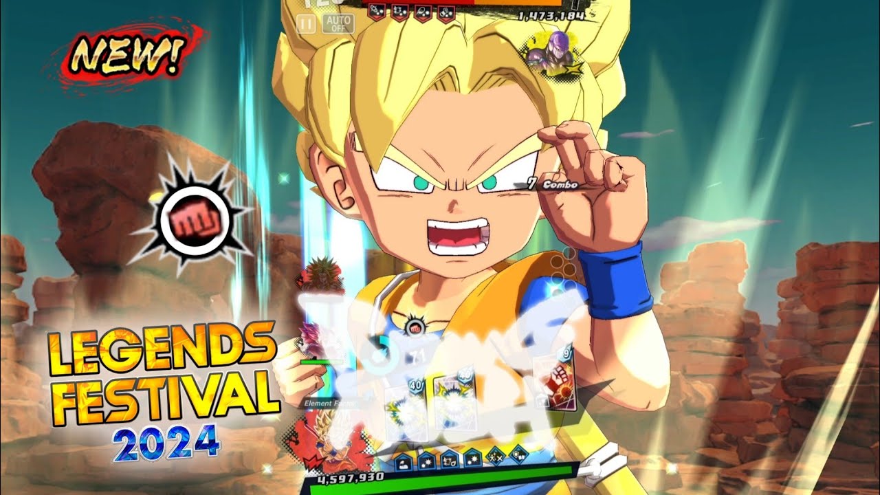 NEW LF Super Saiyan Daima Goku all Unseen Animations!Non LF Move,Rush ...