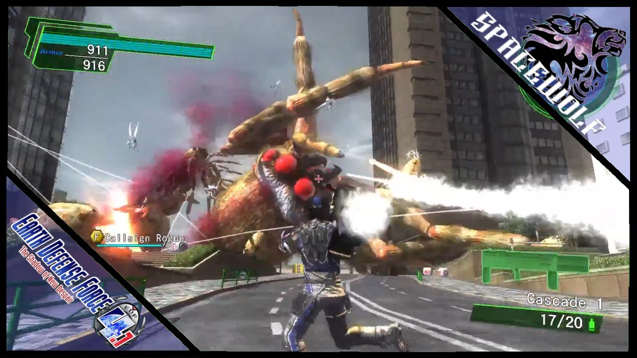 Earth Defense Force 4.1 | #4 King Spider! (Missions 61-80) (Easy) - YouTube