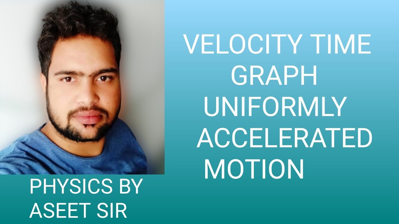velocity time graph for uniformly accelerated motion || uniformly ...