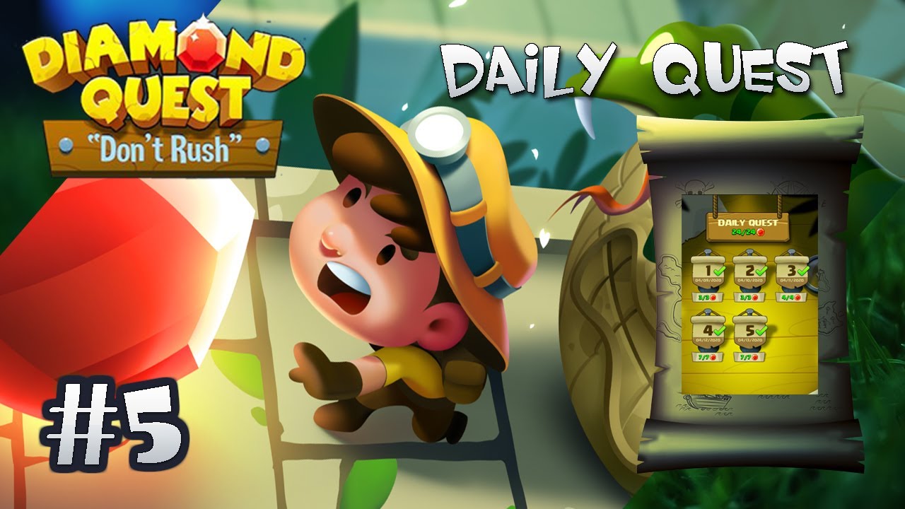 Diamond Quest Daily Quest Stage 5 - YouTube