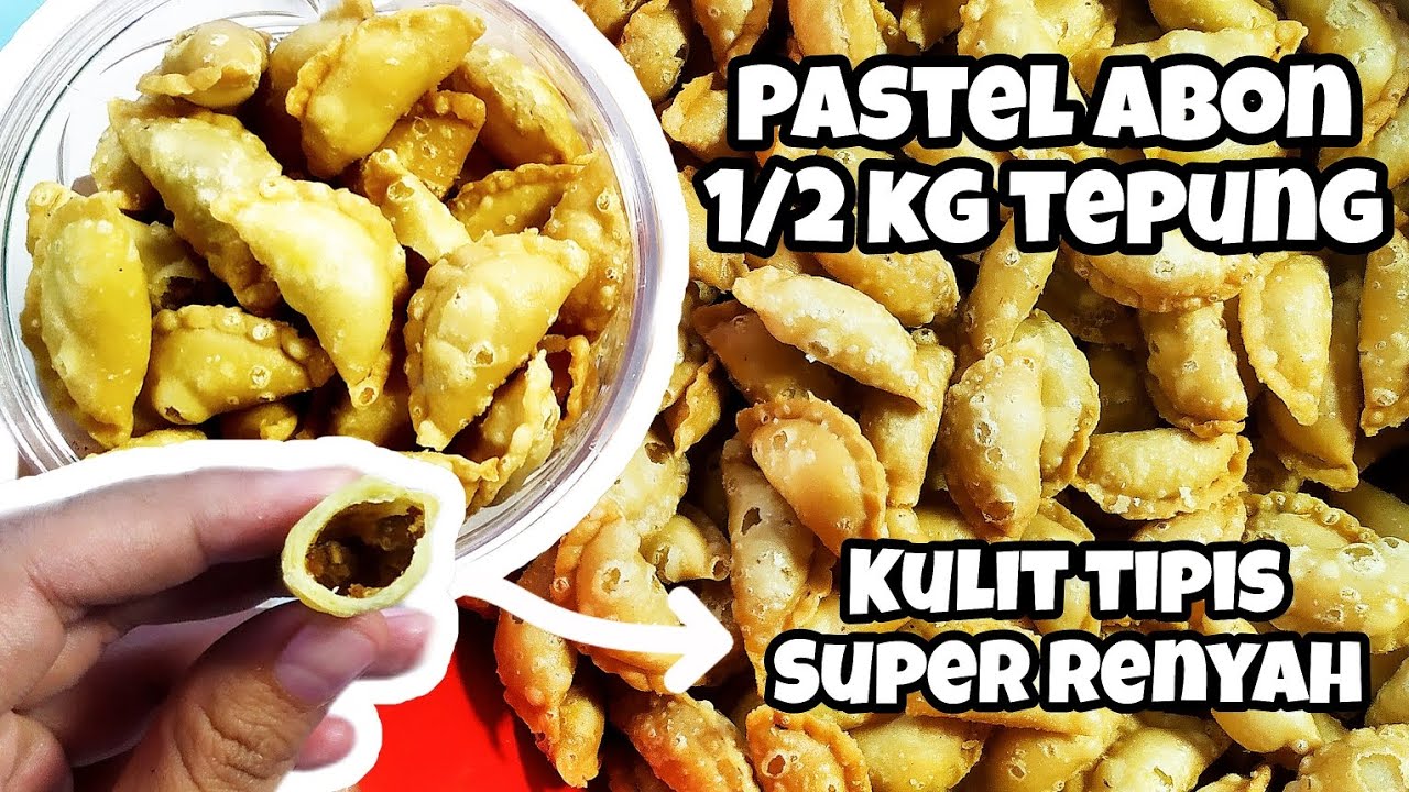 JAJAN LEBARAN FAVORIT ‼️ PASTEL MINI ISI ABON KERING MUDAH TANPA TELUR ...