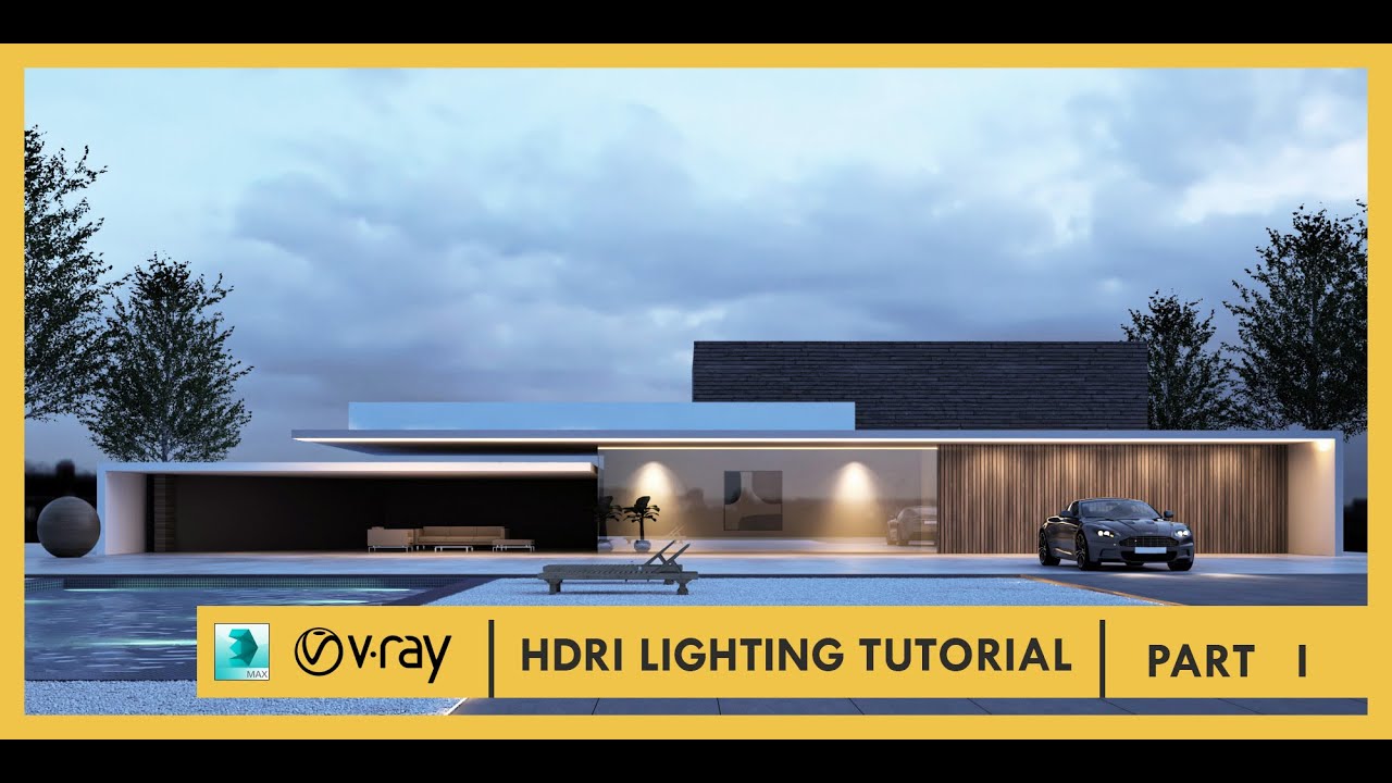 How to Set HDRi | Lighting In VRAY | By MALIK 3D RENDER | PART - 1 ...