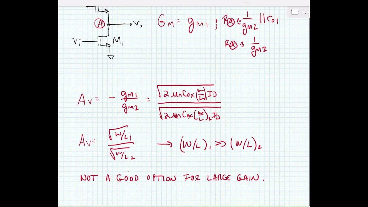 ECE 3204 Lecture 9C - Amplifiers with Active Loads - YouTube