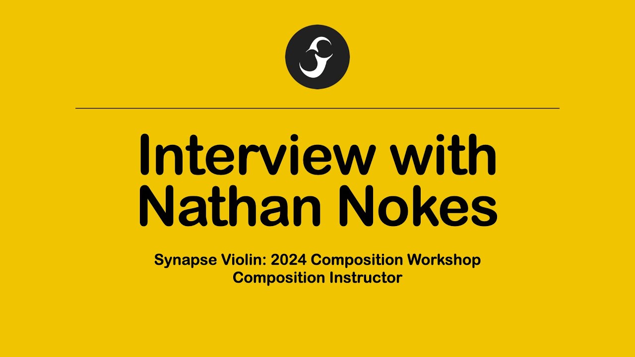 Meet Synapse Composition Instructor Nathan Nokes! - YouTube