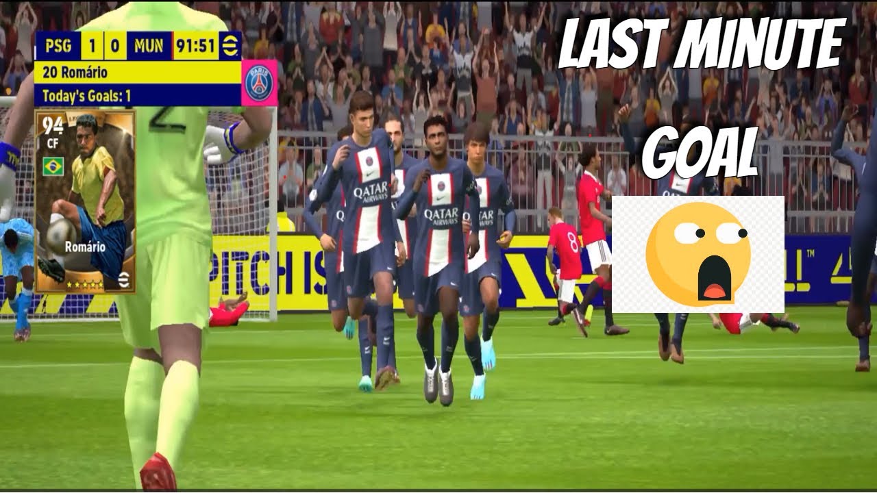 Last minute goal | Romario goal | #gamer #gaming #gamingvideos # ...