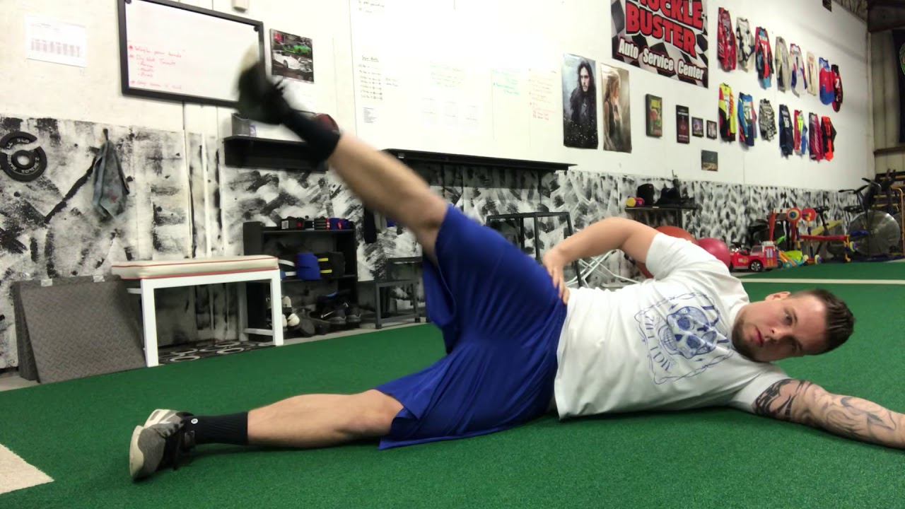 Lateral Leg Raises - YouTube