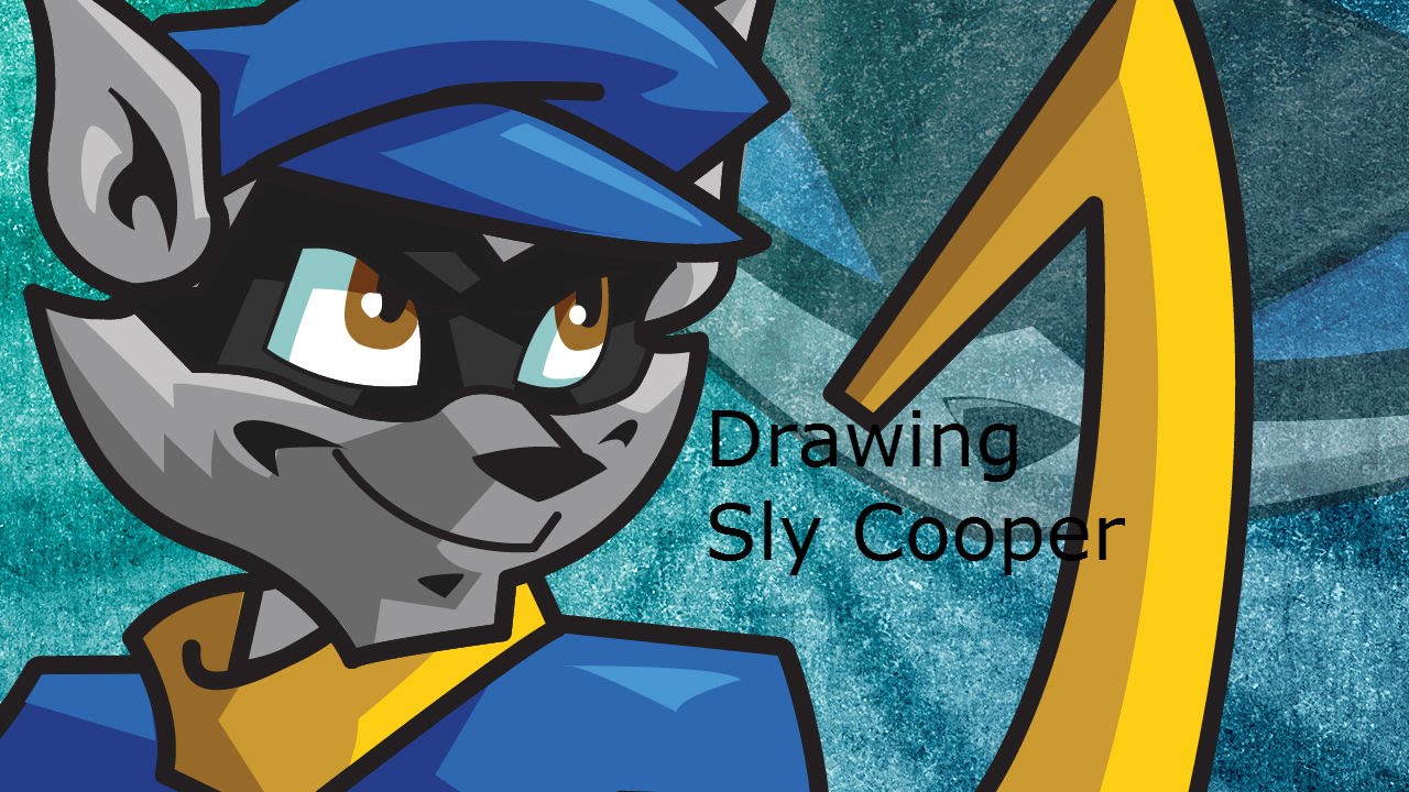HOW I DRAW: SLY COOPER - YouTube