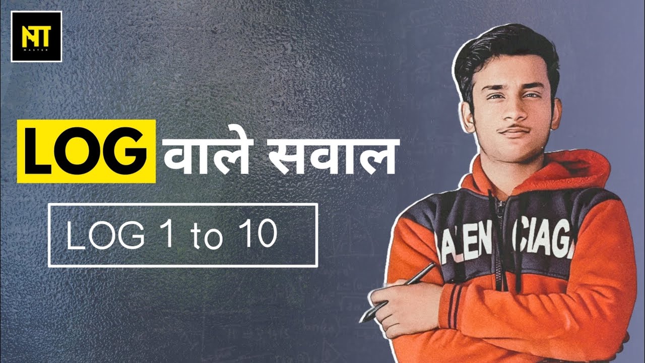 LOG 1 To 10 Logarithm Problem Hindi By MASTER YouTube