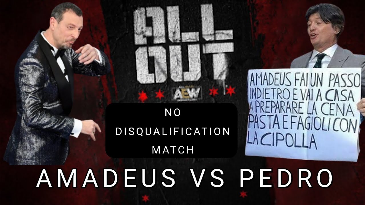 AMADEUS VS PEDRO match senza squalifiche ad All Out WWE 2K22 - YouTube