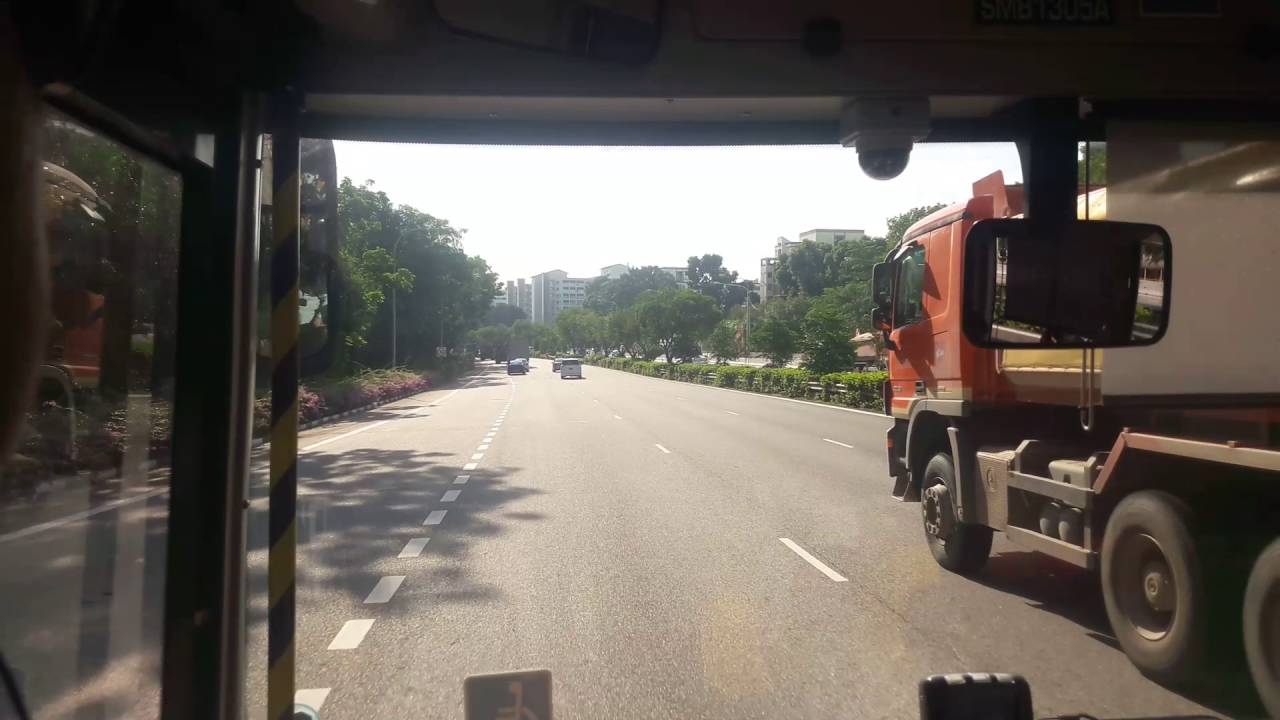 SMRT Bus Service 858, SMB1305A - YouTube
