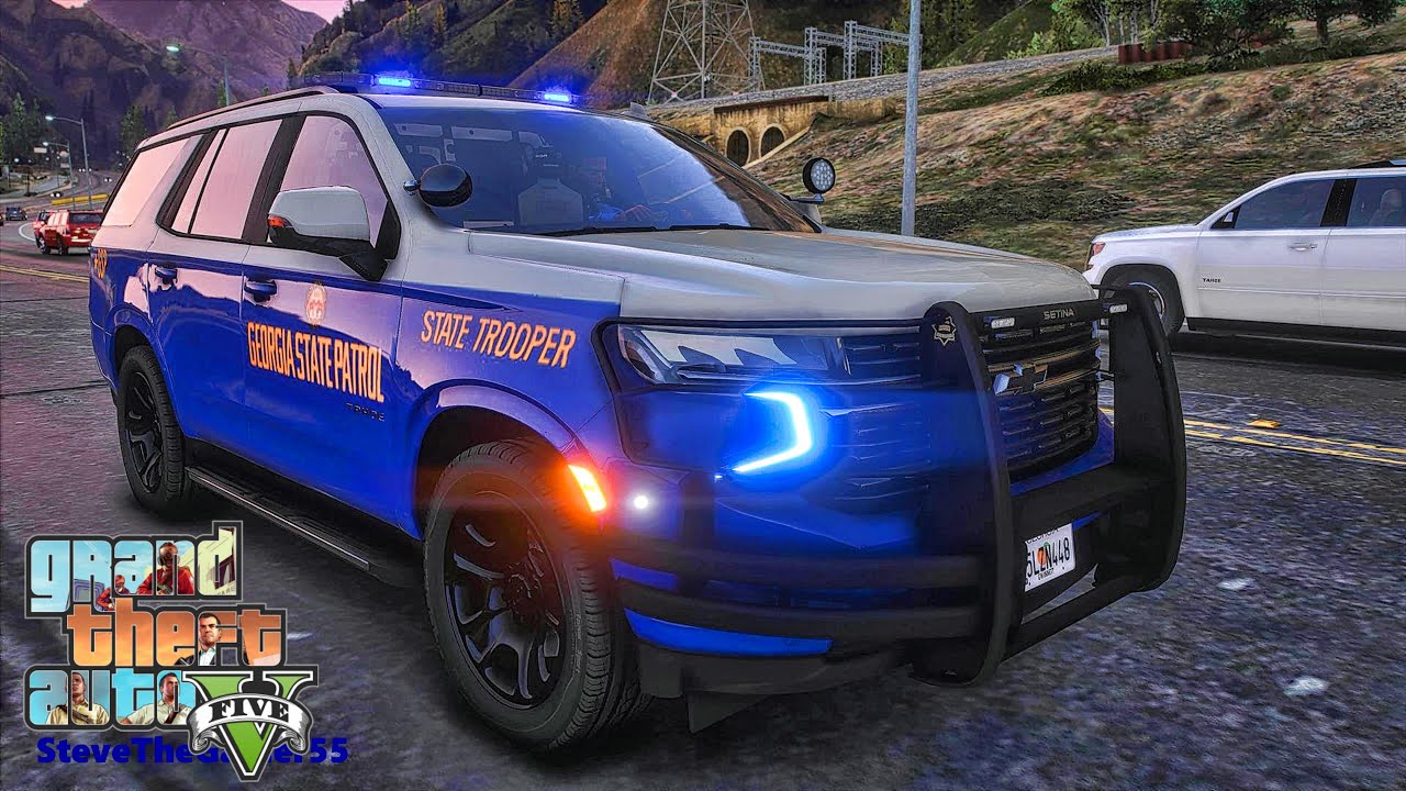 Playing GTA 5 As A POLICE OFFICER Highway Patrol|| GSP|| GTA 5 Lspdfr ...