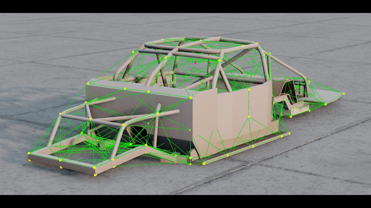 Chassis JBeam Timelapse | BeamNG.Drive Gen 6 NASCAR Stock Car REMASTER ...