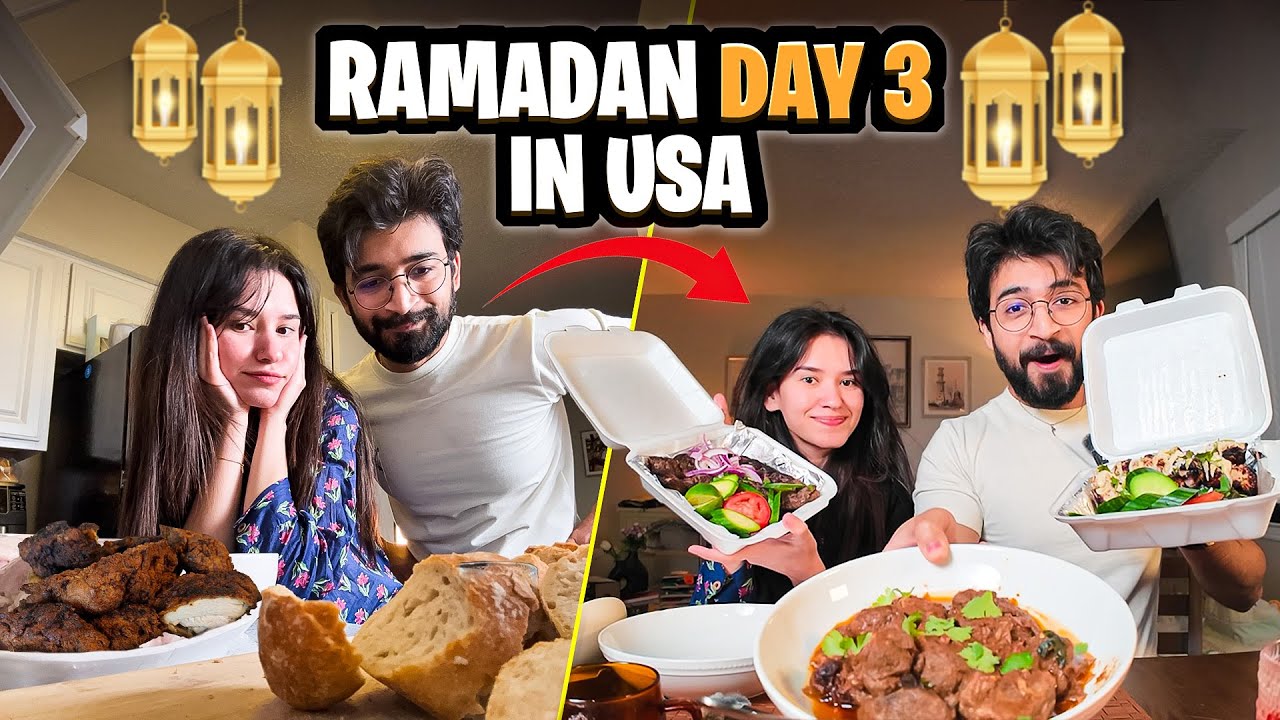 Aaj iftari Humsay Kharab Hogayi 🥲 tou Bahir Say Order Karliya 😂 | Ramadan Day 3 - YouTube