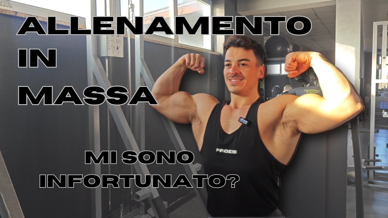 MI SONO INFORTUNATO | WORKOUT SCHIENA + BRACCIA - YouTube