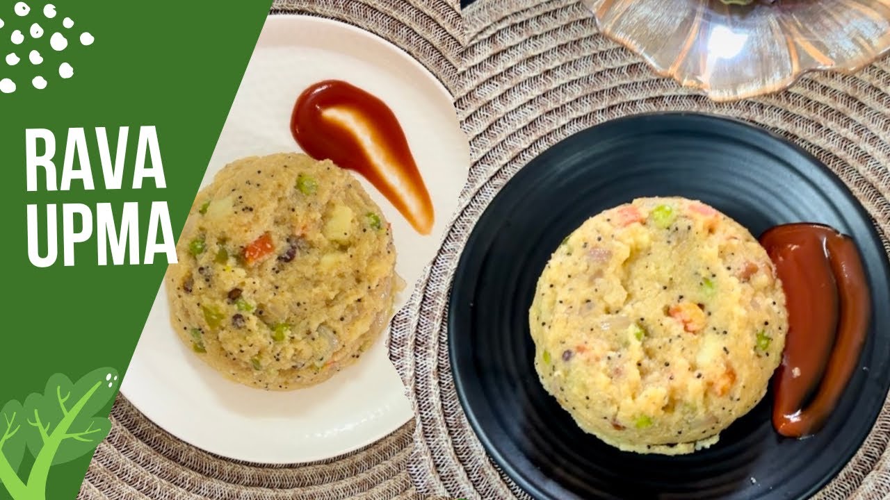 Rava Upma || Quick Recipe of Upma || Homemade Sooji Upma || Tasty ...