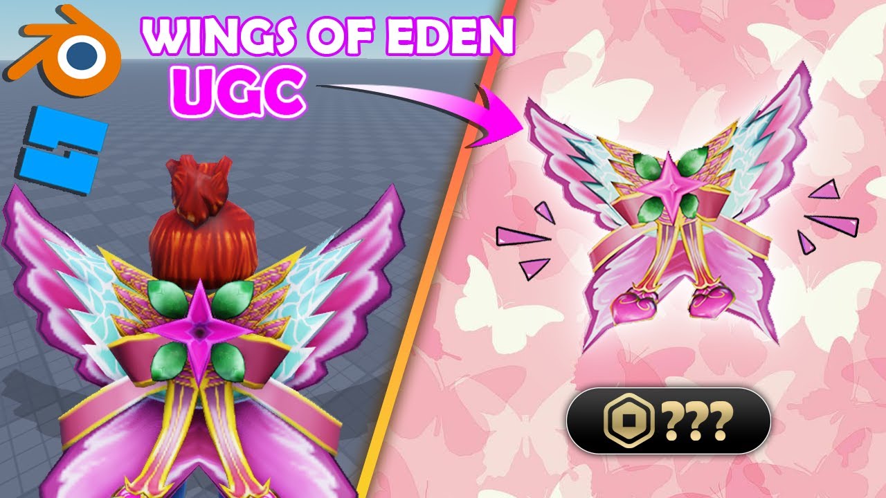 Making a Wings for Roblox - UGC ITEM - YouTube
