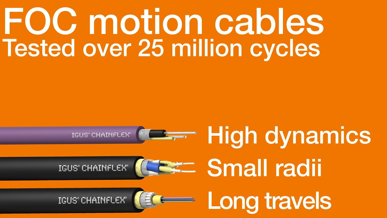 chainflex® - FOC Cables - YouTube