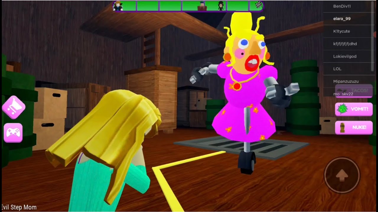 Roblox Malaysia Escape Evil Stepmom Obby Youtube
