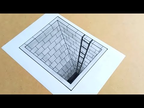 How To Draw Optical illusions ||3D Art Easy Tutorial | with Pencil art ...