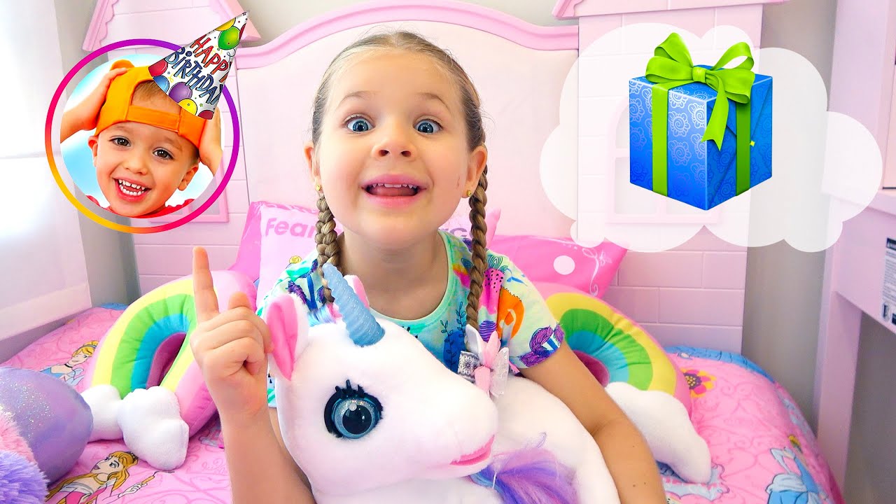 Diana and Roma have fun at Nikі's Birthday Party! - YouTube