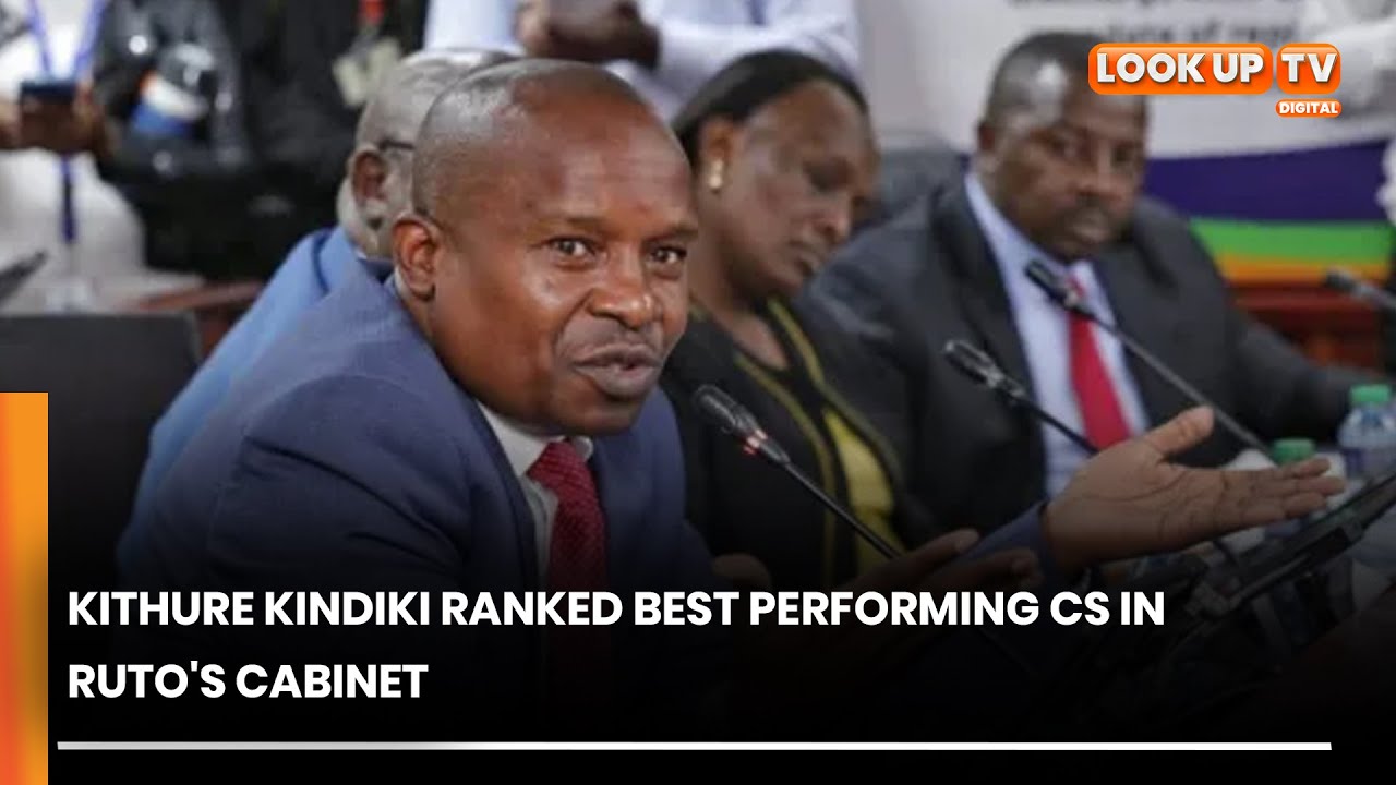 KITHURE KINDIKI RANKED BEST PERFORMING CS IN RUTO'S CABINET - YouTube