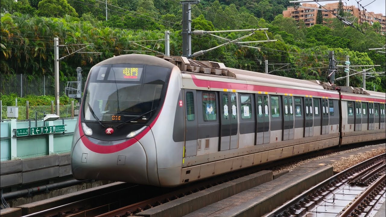 【Chiikawa專列】港鐵屯馬線TML C-train顯徑至石門站(D429/D430)(往烏溪沙) - YouTube