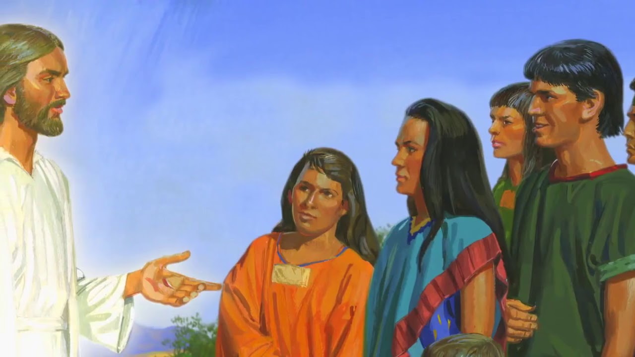 JESUCRISTO se aparece a los NEFITAS/Historias del libro de Mormón/ 3 ...