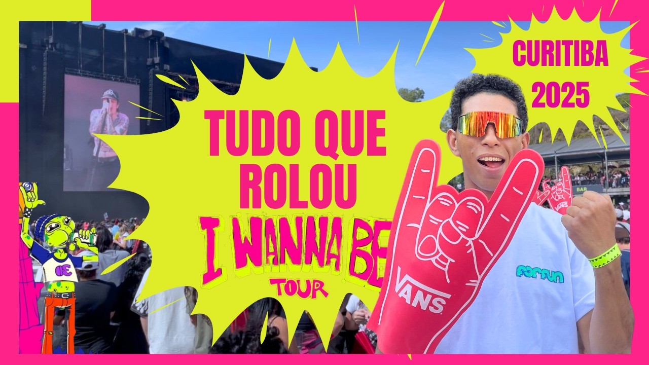 I WANNA BE TOUR 2025 EM CURITIBA: FALL OUT BOY, FRESNO, FORFUN E MAIS ...