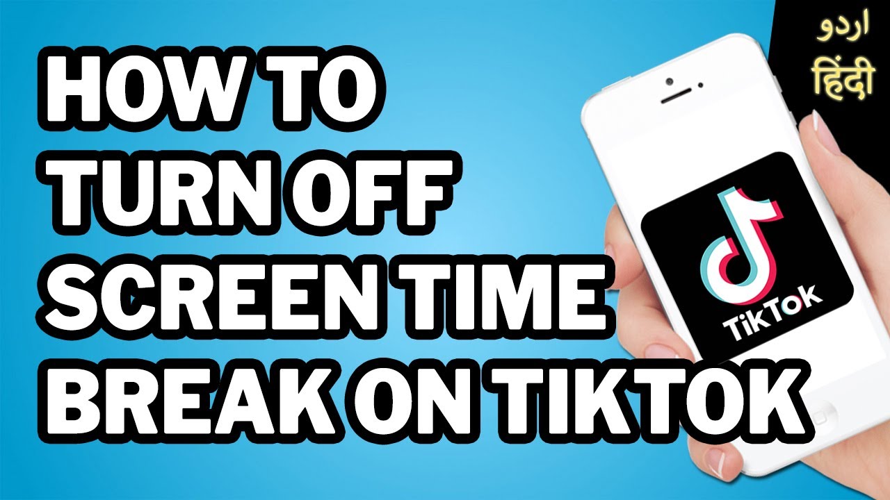 How to Turn OFF Screen Time Break on TikTok - YouTube
