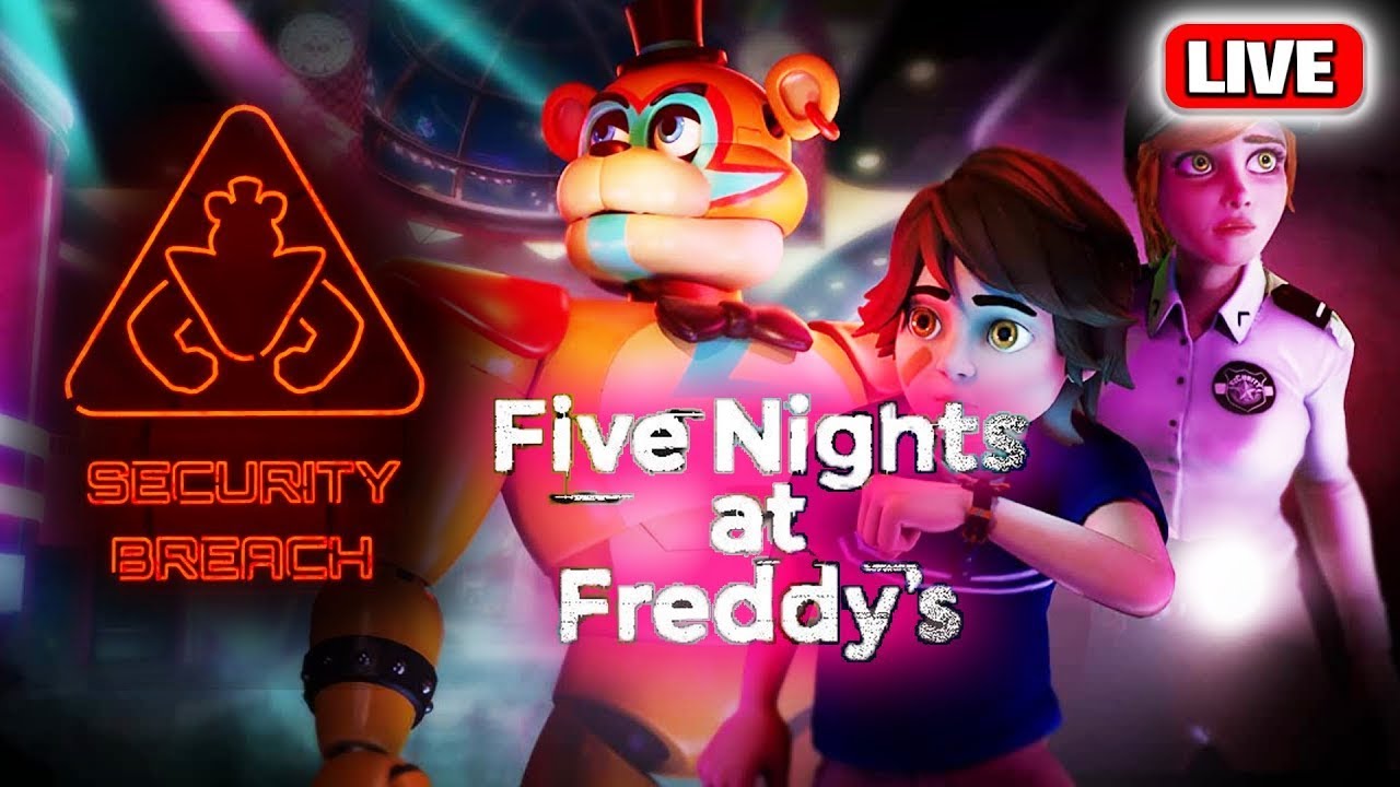 Stream-tober [Five Night's at Freddy's Security Breach] (Stream) - YouTube