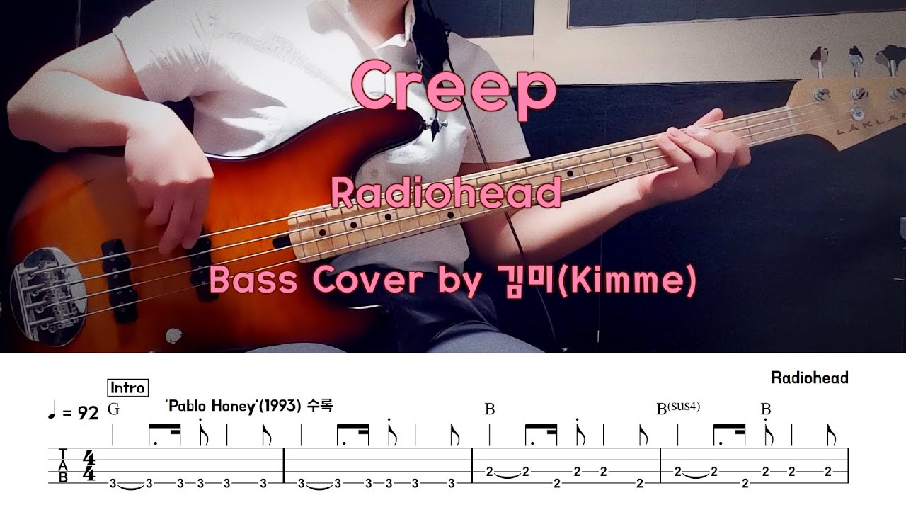 Creep_Radiohead_Bass Cover - YouTube