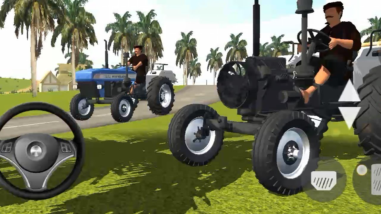 Farming Tractor Driving Simulator Game | Indian Tractor Driving ...
