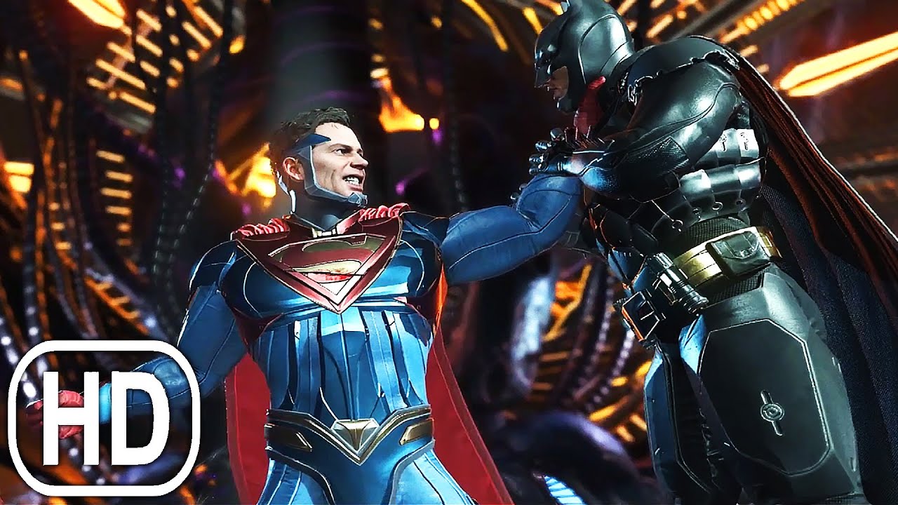 Justice League Evil Superman VS Justice League Fight Scene - Injustice ...