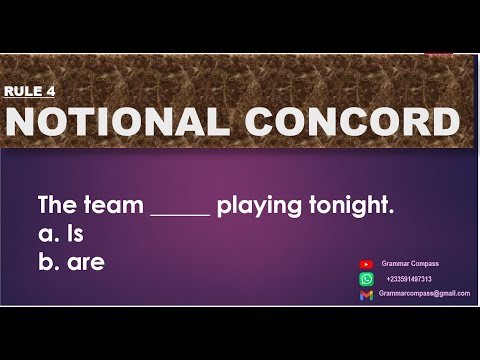 Rule 4 NOTIONAL CONCORD - YouTube