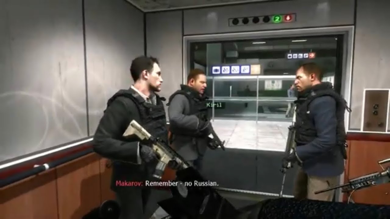 No Russian | Call of Duty Modern Warfare 2 (2009) Part 1 - YouTube